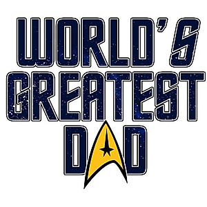 CafePress Star Trek World's Greatest Dad Mug Ceramic Coffee Mug, Tea Cup 11 oz