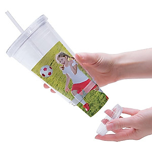 Neil Enterprises, Inc. Photo Acrylic Tumbler with Straw