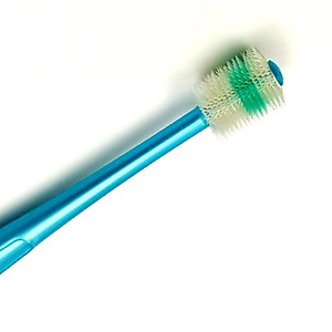 H&H Pets 360-Degree Bristle Toothbrush for Dogs and Cats - Super Soft Nylon bristles Tooth Brush, Puppy Supplies, Dog Brush Set, Pet Supplies Dog Grooming Kit Eco-Friendly (8-Count Pack)