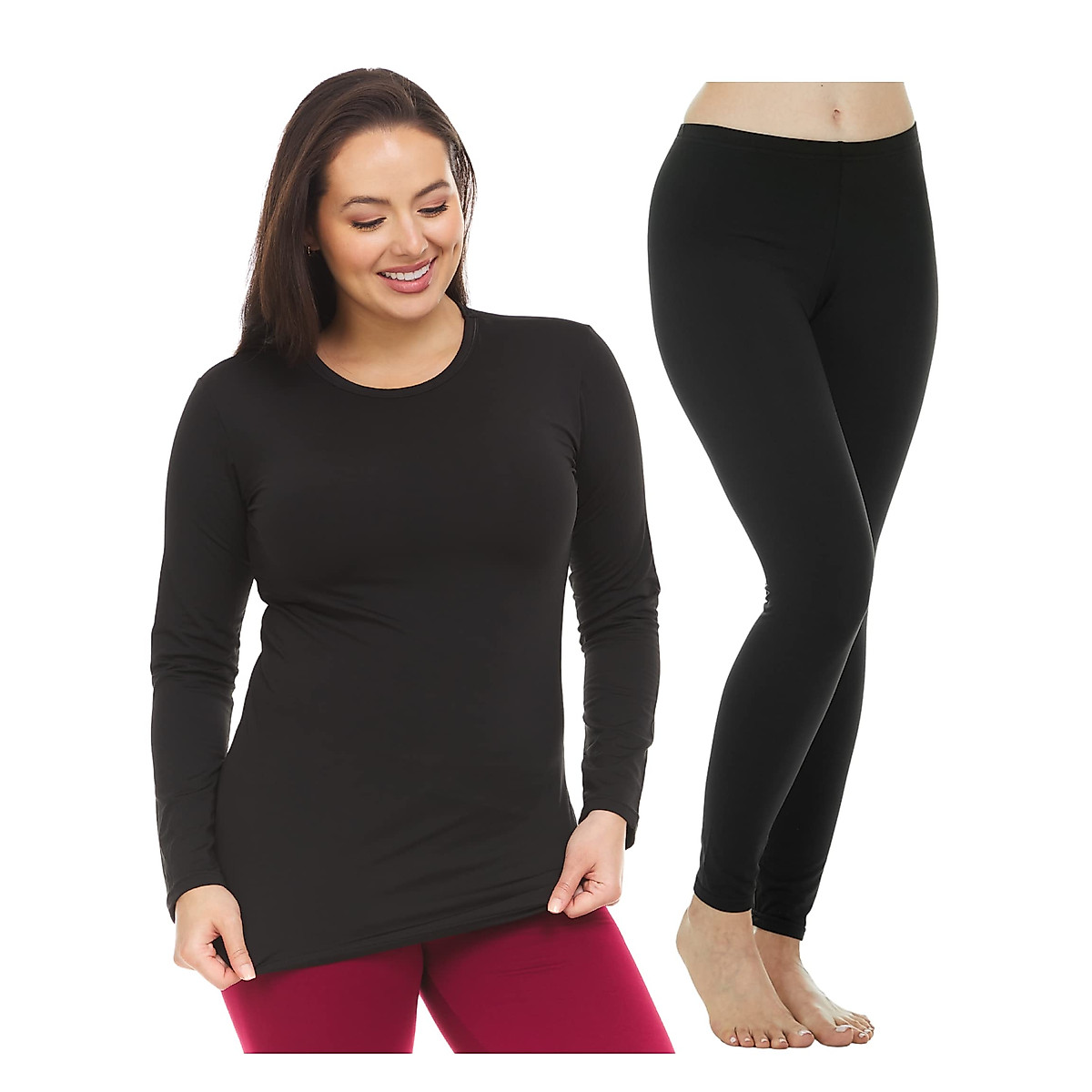 Thermajane Bundle - Women's Thermal Top(Medium) & Bottoms(Small)
