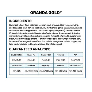 Hikari 10.5-Ounce Oranda Gold Floating Pellets for Pets, Mini