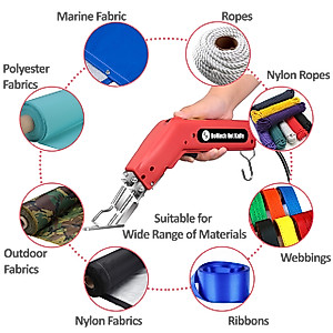 Replacement Parts for RoMech Handheld Rope Cutter Fabric Cutter (R Blade)