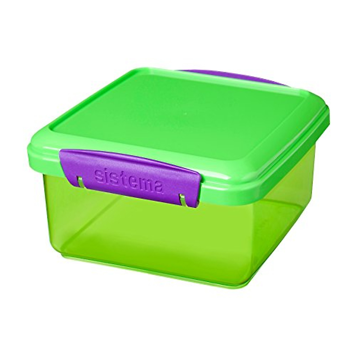 Sistema Lunch Plus Lunch Box | 1.2 L | BPA-Free | Assorted Colours