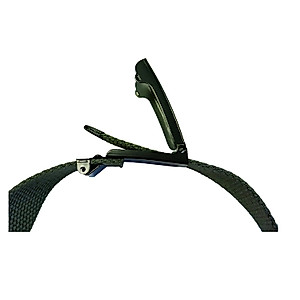 InsectGuard - Permethrin Treated Mosquitoes, Flies, Ticks & More Insect Repellent Size Adjustable Fabric Belt (Black) One Size Fits All!