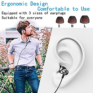 USB C Headphones for Samsung S21 S21 FE S20 Note 20 S22 Earbuds HiFi Stereo Earphones with Mic and Volume Control in-Ear Wired Earbuds Noise Cancelling Headsets for Pixel 4 3 2 OnePlus 9 Pro 8T 8 7