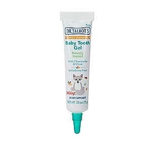 Dr. Talbot's Baby Tooth Gel for Sore Gums, Naturally Inspired, .53 Oz, Benzocaine Free, Belladonna Free