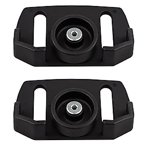 Universal Roller Snowblower Skid Shoes with Carriage Bolts for MTD Snow Thrower