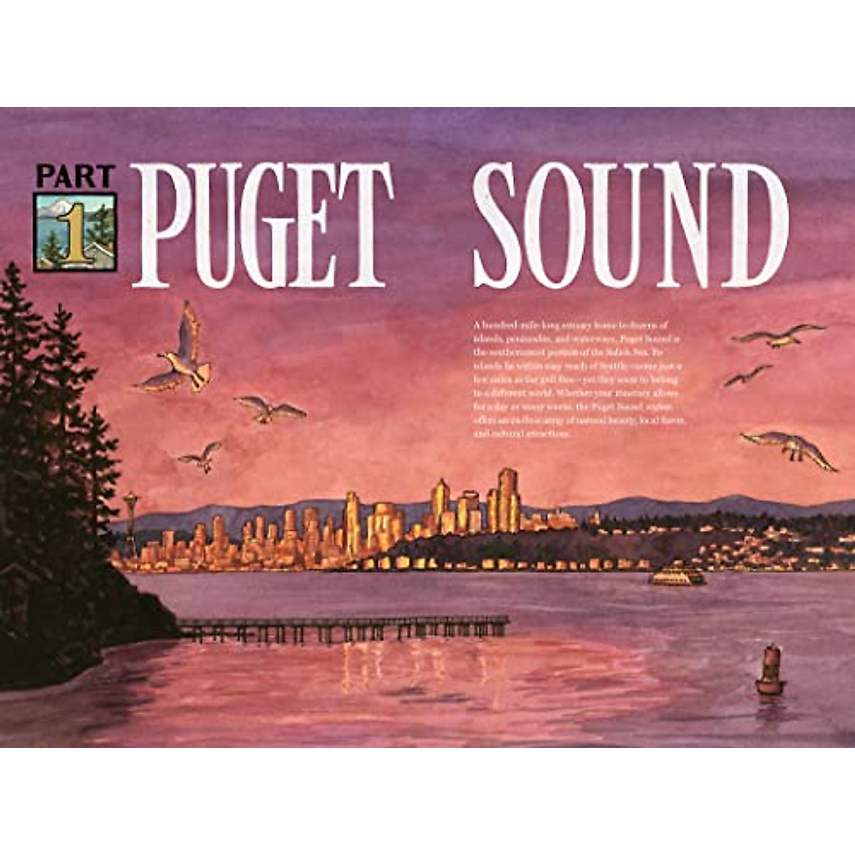 On Island Time: A Traveler's Atlas: Illustrated Adventures on and around the Islands of Washington and British Columbia (Drawn The Road)