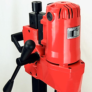 BLUEROCK Model 8Z1RB Concrete Core Drill with Rolling Base Stand 2400W Asphalt Masonry Diamond Drilling