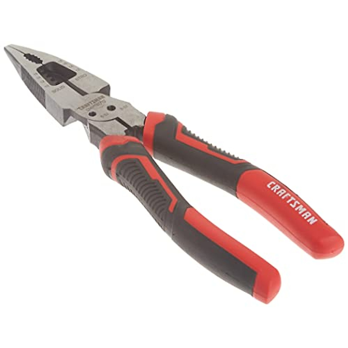 CRAFTSMAN Long Nose Pliers, 8-Inch Multi Function (CMHT81715)