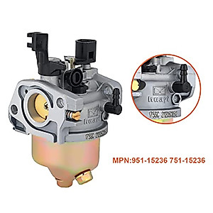 Hipa 951-15236 Troy-Bilt Storm 2410 Maintenance Kit for 31BS6BN2711 789845 208CC SnowBlower Carburetor Replace 751-15236 MTD Craftsman Cub Cadet 670-WU Engin Snow Thrower