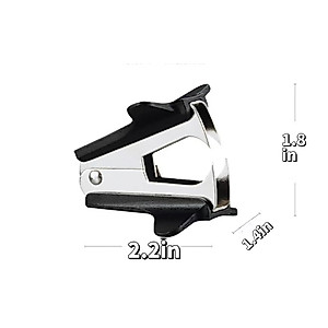 Professional Magnetic Staple Remover Puller Rubberized Staples Remover Staple Removal Tool for School Office Home (5blue+2black)