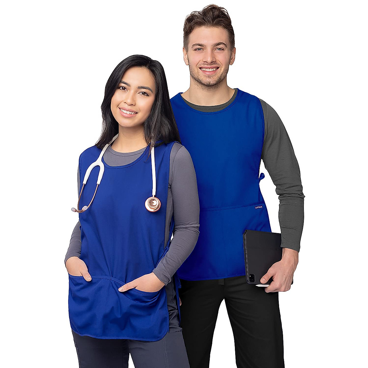 Sivvan Unisex Apron - Cobbler Apron 3-Pack - S87003 - Royal Blue - X