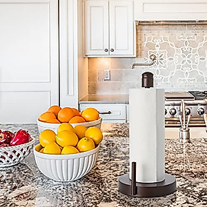 Kamenstein Perfect Tear Paper Towel Holder, 13-Inch, Bronze