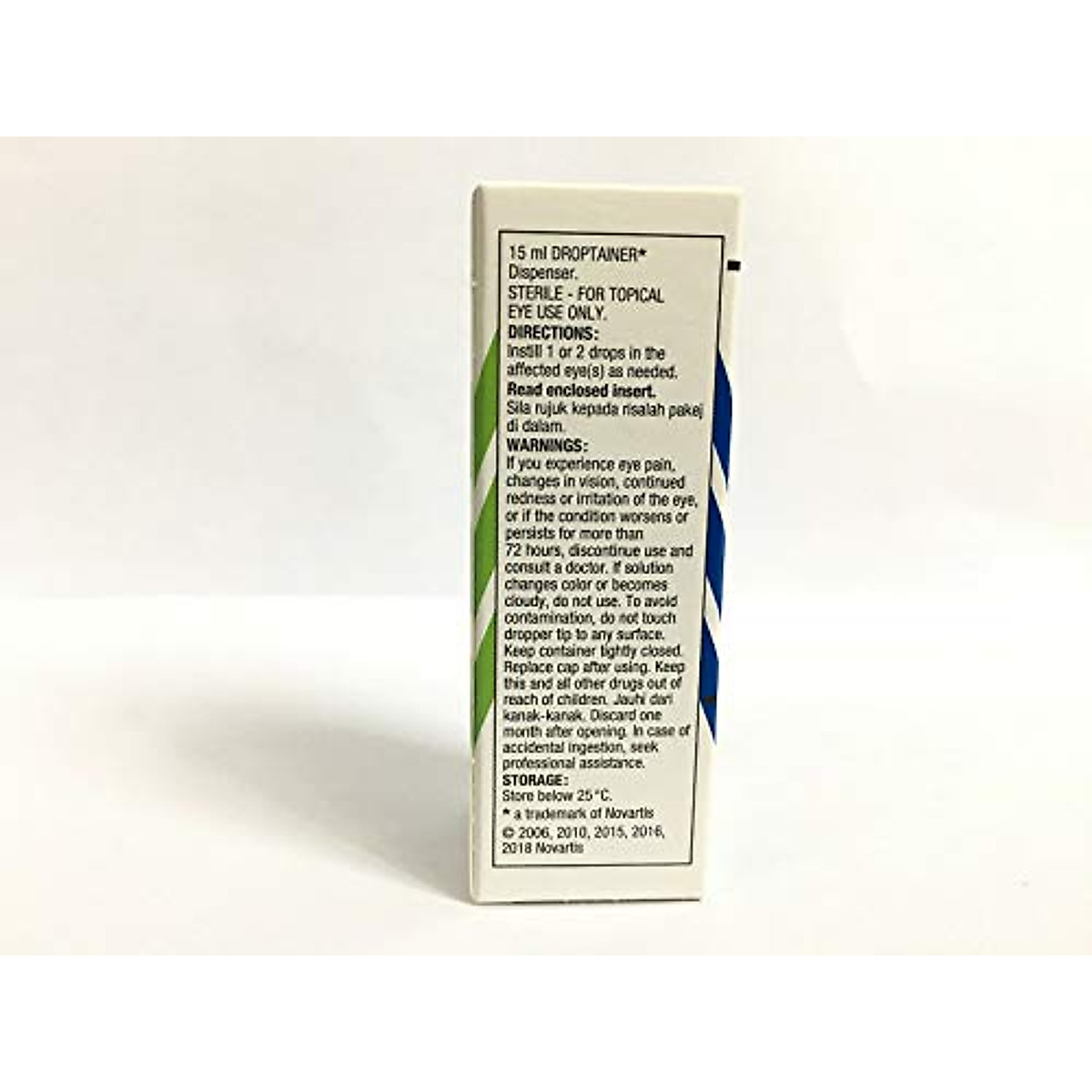 ALCON TEARS Naturale II Eye Drop 15ml New SA