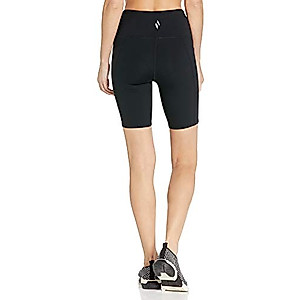 Skechers Women's GO Walk High Waisted 8" Bike Short, Black, L