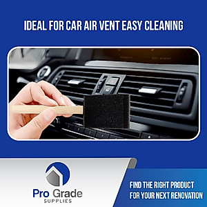 Pro Grade - Foam Brushes - 2 Inch - 48 Piece Poly Foam Brush Set