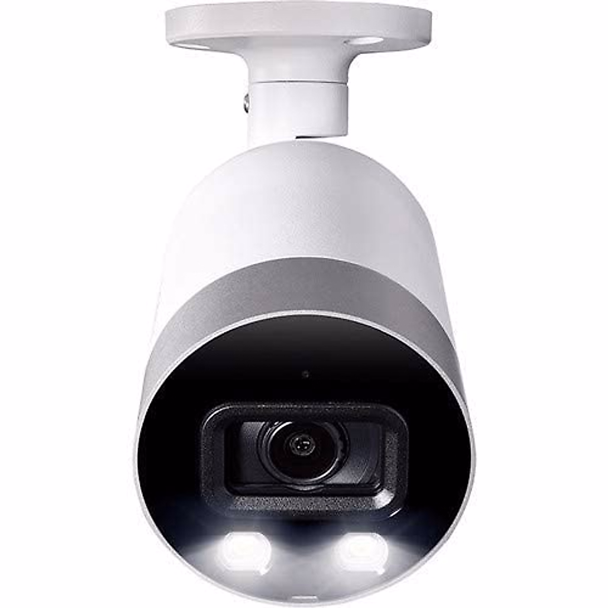 Lorex E891AB Indoor/Outdoor 4K Ultra HD Smart Deterrence IP Security Bullet Camera, 150ft IR Night Vision, Color Night Vision, Audio, Only Camera No Cable (Renewed)