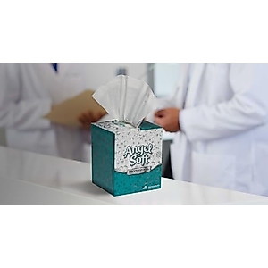 Georgia-Pacific Angel Soft Professional Series 2-Ply Facial Tissue, 30 Flat Boxes, 100 Sheets Per Box (48580)