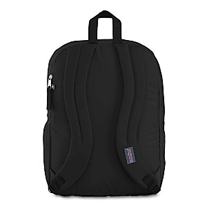 JanSport Big Student Backpack-School, Travel, or Work Bookbag-with 15-Inch-Laptop Compartment, Black, One Size