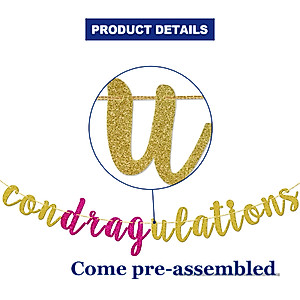Condragulations Banner, Fun Party Banner, Drag Party, Ru Paul Drag Race, Sashay Away, New Job Party, Leaving Party, Retirement, Good Luck, Farewell, Congratulations, Graduation Party Decorations