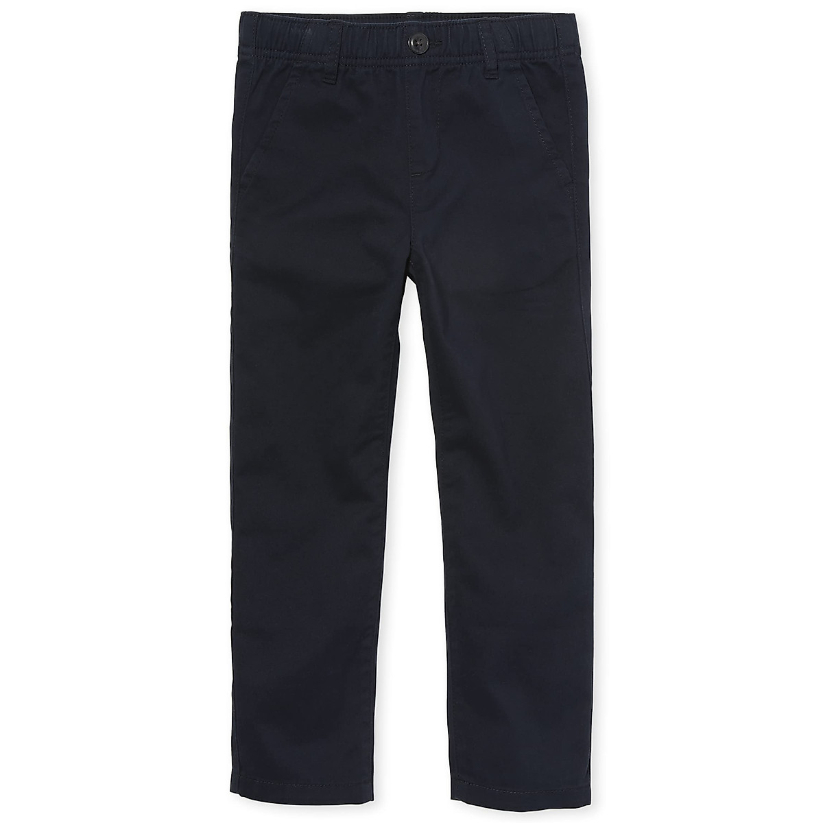 The Children's Place boys Pull On Chino Pants, New Navy, 16