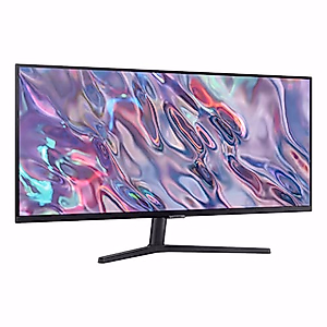 SAMSUNG 34" ViewFinity S50GC Series Ultra-WQHD Monitor, 100Hz, 5ms, HDR10, AMD FreeSync, Eye Care, Borderless Design, PIP, PBP, LS34C502GANXZA, 2023, Black