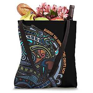 Norse Mythology Viking Jormungandr Midgard Serpent Art Tote Bag
