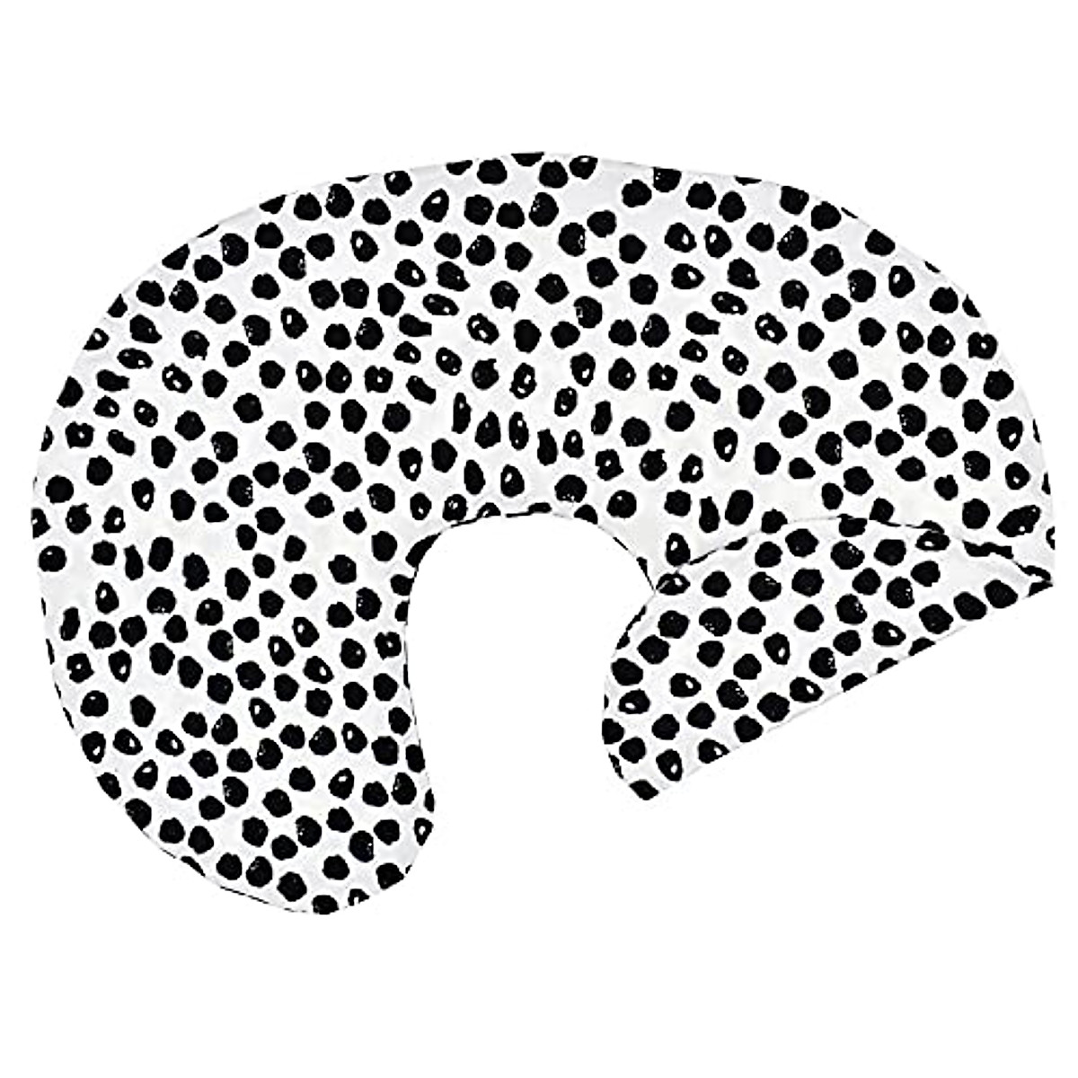 Nursing Pillow Cover 2 Pack for Breastfeeding Pillows 100% Cotton Soft Breastfeeding Nursing Pillow Cover for Moms Baby Boy or Infant (Geometry &Leopard)