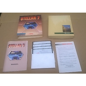 1990 Sierra On-line, Inc. Dynamix Sierra Stellar 7 Ms-dos Disk 1, Disk2, Disk 3, Disk 4 5.25 Floppy Disk Set Version #1.0/int#9.20.90 (Floppy Disk Version, Comes with 4 5.25 Disks, Ms-dos)