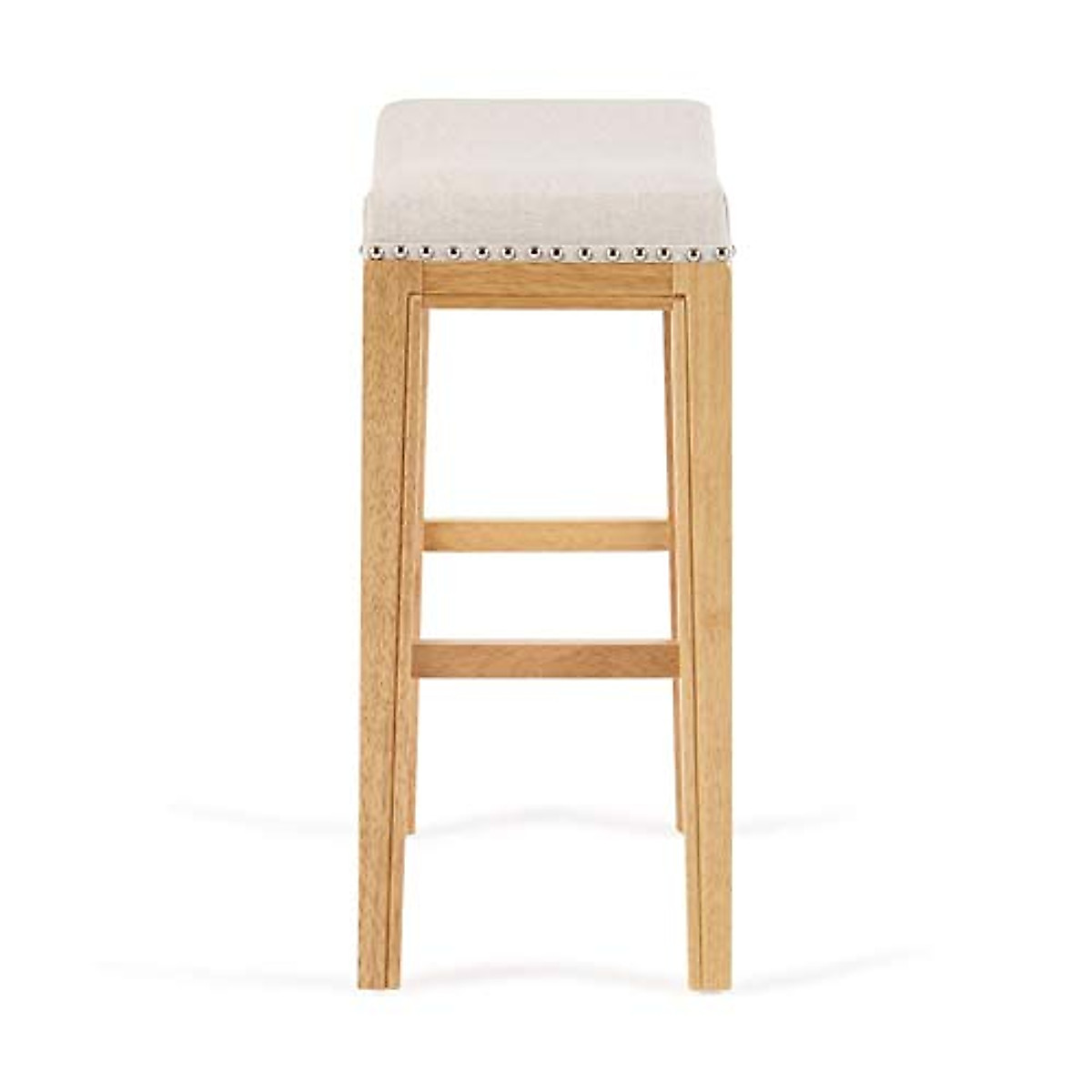 Christopher Knight Home Avondale Backless Counter Stools, 2-Pcs Set, Beige