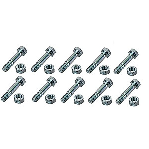 Mdairc Replace 303160355 for Ariens 5/16th Deluxe Snow Blower Shear Bolt 1.31" Length (10 PCS)