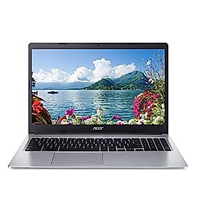 Acer Chromebook 315 Laptop Computer 15.6” HD Display Intel Celeron N4020 Processor(Up to 2.6GHz) 4GB RAM 32GB eMMC + 128GB Card, HD Webcam, WiFi,12+ Hours Battery, Chrome OS | TGCD Bundle