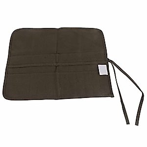 Yosoo 22 Slots Artist Paint Brush Holder Roll Up Bag Canvas Pouch Organizers for Draw Pen Watercolor Oil Brushes, 42×36CM(16.5”×14“)