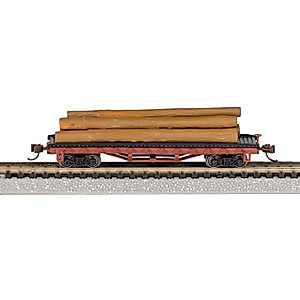 Bachmann ACF 40' Log Car 1906 - 1935 Version - N Scale