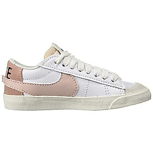 Nike Blazer Low '77 Jumbo Women's Shoes White/Rose Whisper/Pink Oxford (Women's, Numeric_9)