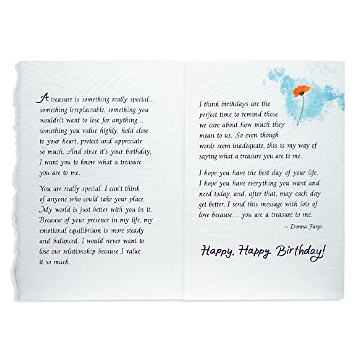 Blue Mountain Arts Birthday Card Assortment—4 Unique Greeting Cards with Uplifting Happy Birthday Wishes for the Special People in Your Life