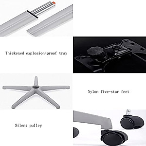 Office Chair Desk Chair Desk Chair Computer Chair Home Office Chair Study Chair Modern Simple Writing Chair Ergonomic Chair Back Chair Gaming Chair Computer Chair (Color : A-Grey)