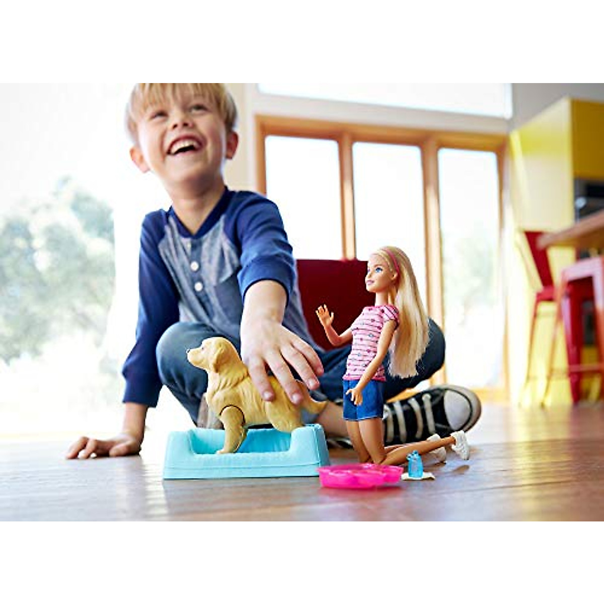 Barbie Newborn Pups Doll & Pets