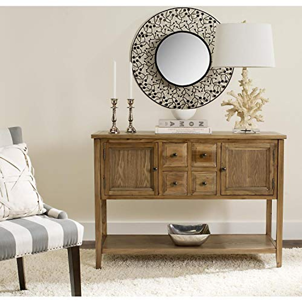 Safavieh American Homes Collection Charlotte Medium Oak Sideboard