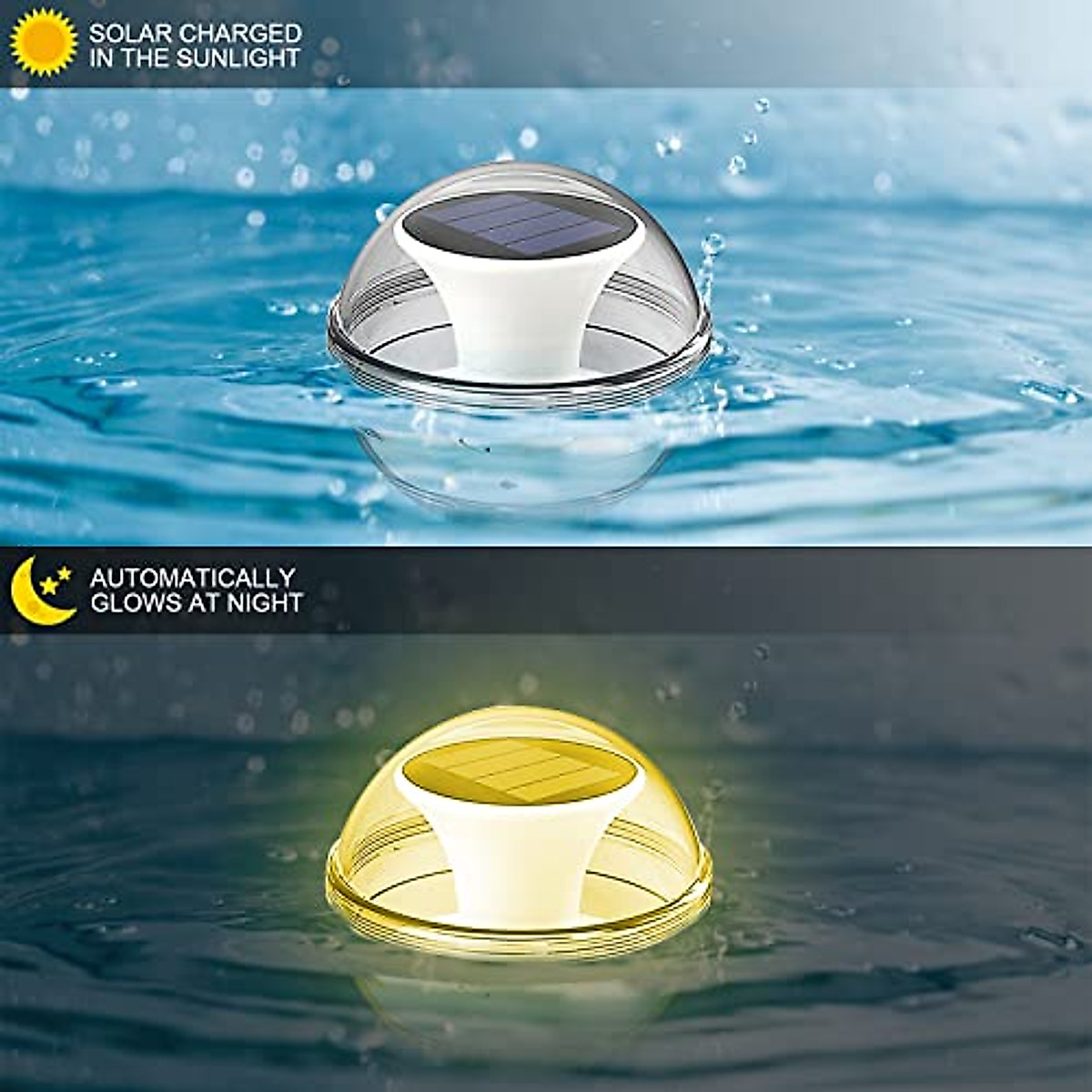 Floating Pool Lights - RGB Color Changing Waterproof LED Balls