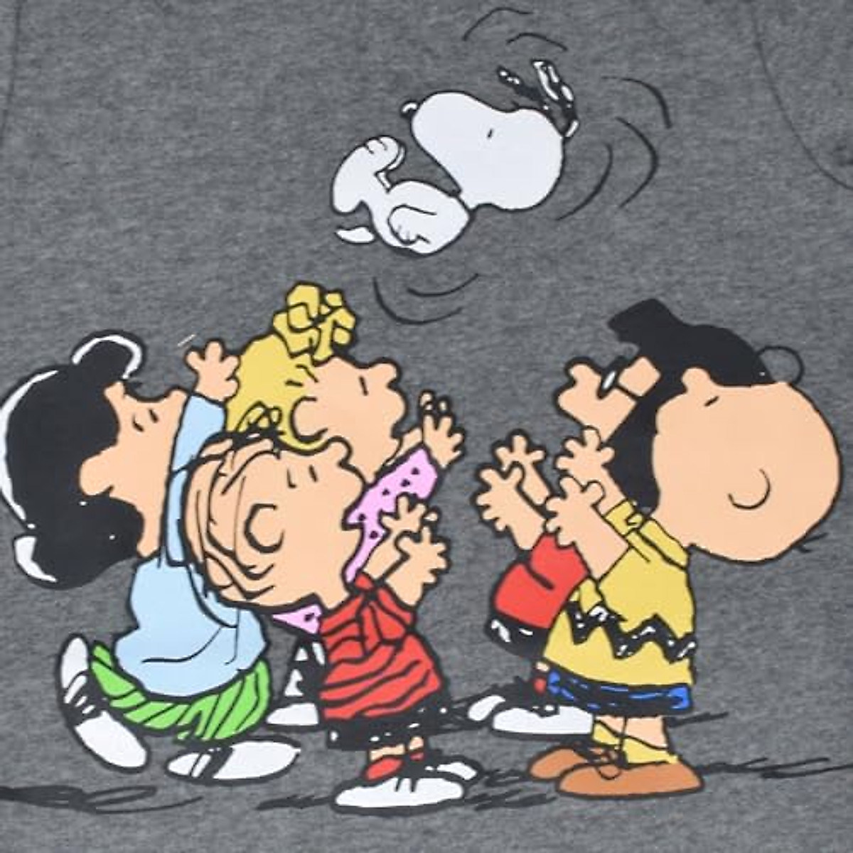 Peanuts Snoopy Newborn Baby Boys 4 Pack Short Sleeve Bodysuits Peanuts '20 3-6 Months