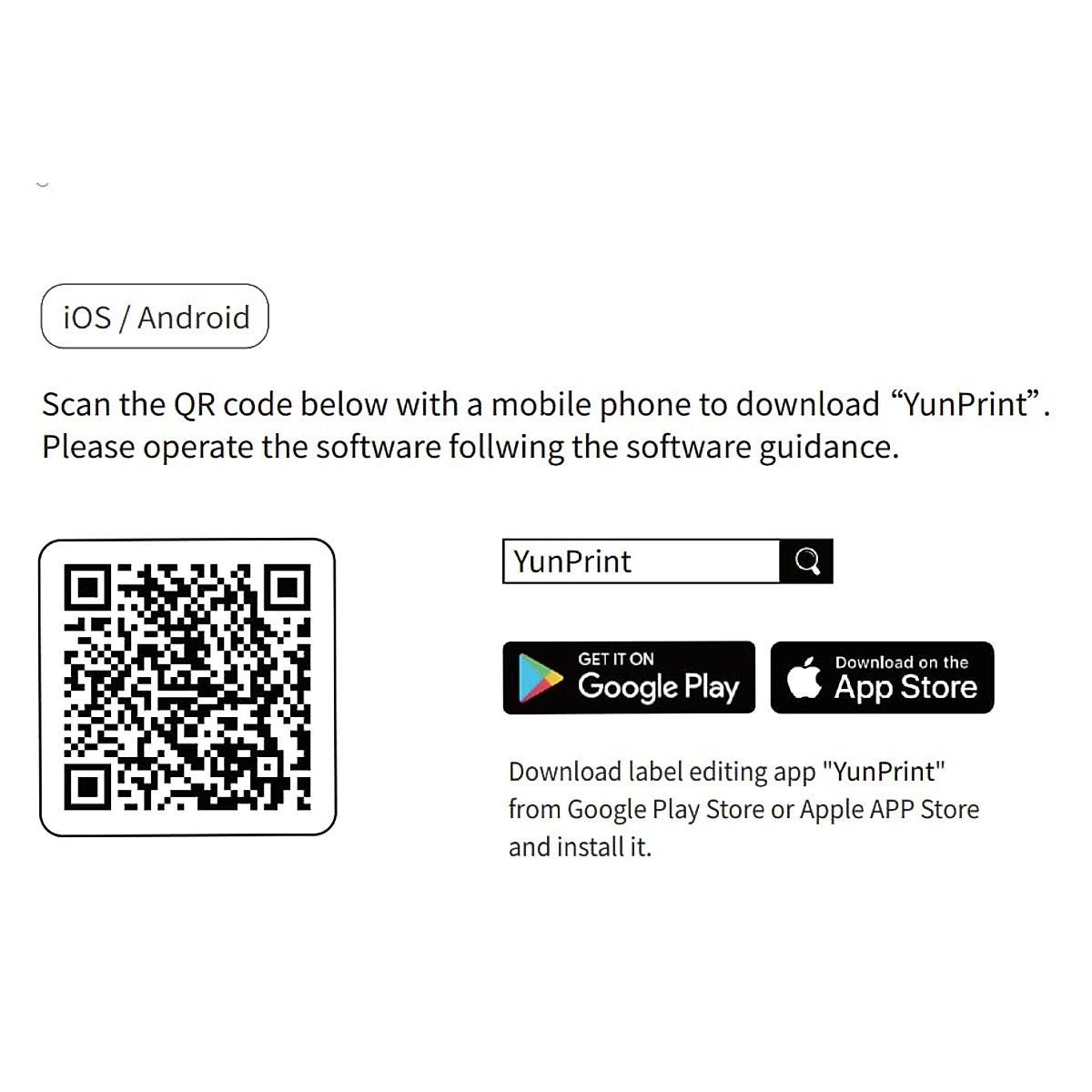 Barcode Thermal Printer Bluetooth 58mm bar Code Label Wireless Portable Handheld Thermal Label Printer 2 inch Free APP iOS Android PC