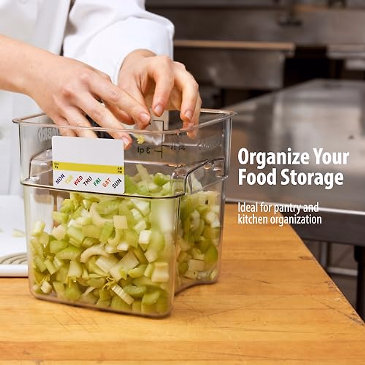 Cambro FreshPro 4Qt Food Storage Container in Clear for Industrial and Kitchen Use, Pantry Organization and Food Freshness