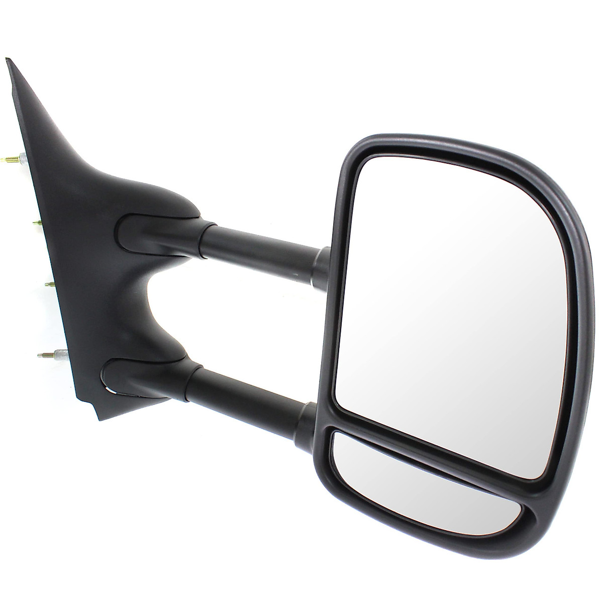GO-PARTS - Towing Mirror for Ford Econoline Van 2003-2014, Right (Passenger), Manual Adjust and Folding, Non-Heated, Textured, Without Auto-Dimming, Blind Spot Detection, Memory & Signal Light,
