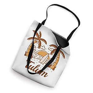 Tulum Mexico Summer Vacation Travel Tulum Souvenir Tote Bag