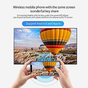 Android TV Box 10.0 T95 Android Box 2GB RAM 16GB ROM 6K Ultra HD AllWinner H616 64bit Support 3D USB HD H.265 2.4/5GHz Dual WiFi Ethernet Android TV Box