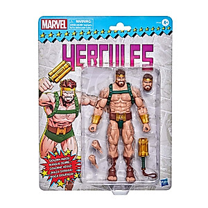 Classic Marvel Legends Hercules 6-Inch Action Figure, Multicolor, Standard size (F1138)