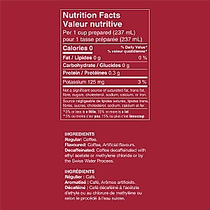 Van Houtte French Vanilla Light Ground Coffee, 340g/12oz., (Imported from Canada)