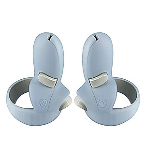 Controller Grip with Halo Protection for Oculus Quest 2 Translucent Blue